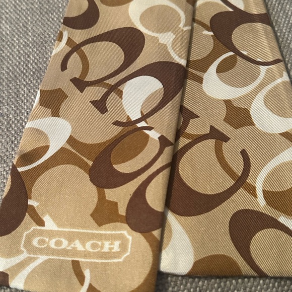 Coach | Accessories | Authentic New Coach Signature Brown And Khaki ...